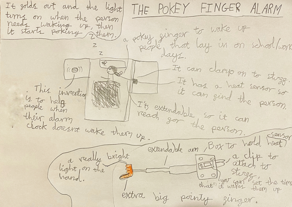 The Pokey Finger Alarm : Little Inventors